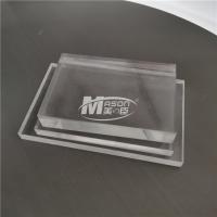 China 100% Virgin Lucite 8x4 Perspex Sheet Crystal Clear Cast Acrylic Sheet for sale