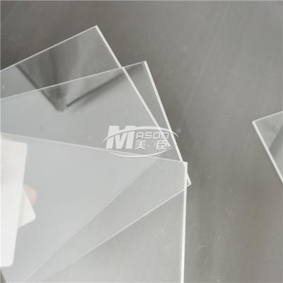 China 6mm Anti Scratch Fireproof Clear Flame Retardant Acrylic Glass Sheet for sale