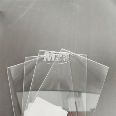 China Hardened Cast Acrylic Sheet 5H Scratch Resistant Acrylic 20mm for sale