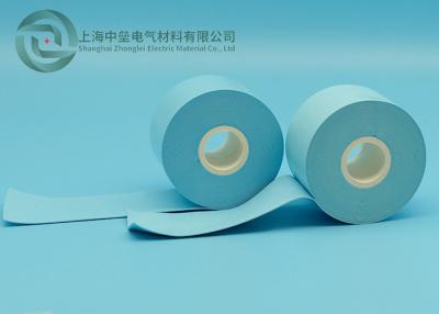 China Blue Waterproof Insulation Self Fusing Silicone Tape Heat Resistant 5M Length for sale