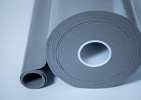 China Effective Shock Absorption Silicone Foam Gray UL94-V0 Double Sided Adhesive for sale