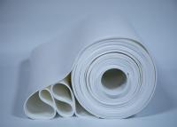 China Flame Retardant White Silicone Foam Low Stress Relaxation UV Resistant for sale