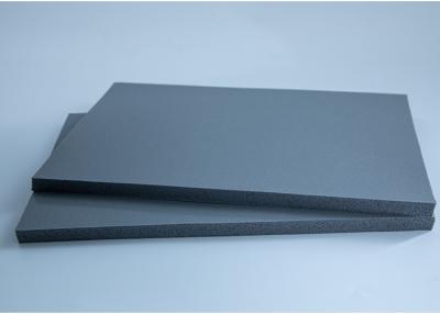 China Gray Colour Silicone Sponge Foam UL94-V0 High Compressibility Customized Width for sale