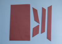 China Ultra Soft Thermally Conductive Silicone Gap Filler Pads 1 W/mK 1mm Thickness for sale