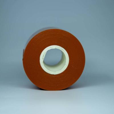 China Red Colour Waterproof Anti Slip Self Fusing Silicone Tape 400 V/mil Dielectric Strength for sale