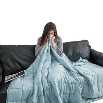 China new design color customize adjustable weighted sensory blanket anxiety for sale