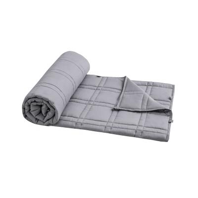 China High Quality 100% Purified Cotton Custom Gravity Sensory Multicolor Comfortable Weighted Blankets for sale