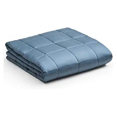 China Bamboo Material Customized Weighted Blanket For Spring And Summer Glass Beads Weighted Blanked for sale