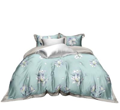 China Chinese luxury light purple 60's Bedding Duvet Cover quilted quilt covers sizes for sale