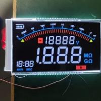 China Black Screen VA Type LCD Display 95x58.8mm with 5.0V Operation and -20℃ to +70℃ Temperature Range for sale