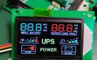 China 2.4 inch VA LCD Module with AIP31621E Driver IC - 73.2×50×17.2mm COB Construction for UPS Displays for sale