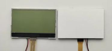 China 2.48 Inch 128x64 Graphic LCD Display STN Yellow-Green with White Backlight 3.0V SPI Interface for sale