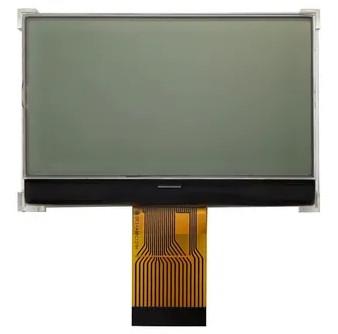 China 2.9 Inch 128x64 FSTN LCD Display with SPI Interface, 3.0V Operation, 77.4x52.4mm Size for sale
