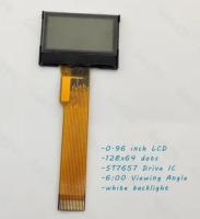 China 128x64 FSTN LCD Display Module with SPI Interface, 3.3V Operation and 0.96-inch Screen for sale