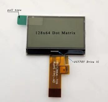 China 1.64 Inch 128x64 COG LCD Display Module FSTN Positive 3.3V with SPI Interface and UC1701 Driver IC for sale