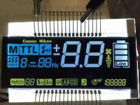 China BBI Monochrome HTN LCD Display 102.00mm × 34.50mm with 12 O'Clock Viewing and 36-PIN Configuration for sale