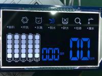 China Custom 7 Segment LCD Display SMMC13264-AI-00-SYA 132x64 Dots 3.0V STN-Y/G Positive Reflective for sale