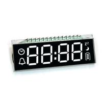 China HT1621 4-Digit 7-Segment LCD Display Module 88.5x37mm FSTN Screen with 5V White Backlight for sale