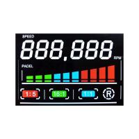 China VA LCD Segment Display Module 100x65mm COB Technology 5.0V High Contrast Industrial Display for sale
