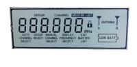 China Custom HTN LCD Display Module 87.0×43.5×2.80mm 3.3V Transmissive Segment for Electronic Meters for sale