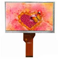 China 7 Inch TFT LCD Resistive Touch Screen Display 800×480 Resolution 24-bit RGB Interface for Industrial Applications for sale