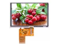 China 5.0 Inch TFT LCD Display 800×480 Resolution with 300 Cd/m² Brightness and RGB Interface for sale