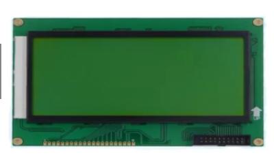 China 5.3 Inch Graphic LCD Module 240x128 Resolution STN Negative Display with T6963C Controller and 5V Operation for sale