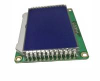 China STN Negative 7 Segment LCD Display 3.3V 60x46mm with PIN Connector for Industrial Applications for sale
