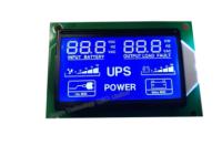 China HT1621 7 Segment LCD Display UPS LCD Display HTN Blue White LED Backlight for sale