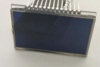 China Custom HTN Negative 7 Segment LCD Display 40.0x27.0mm 3.3V for Audio Equipment for sale