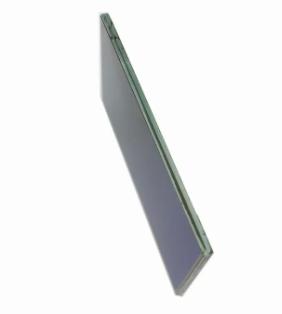China Custom STN Blue 7 Segment LCD Display 75x40.6mm Negative Panel for Charger with 9.0V Operation for sale