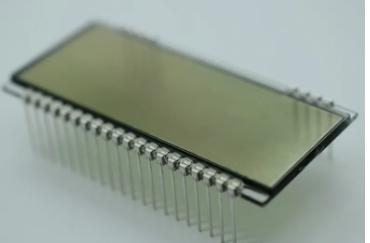 China White Backlight HTN Segmented LCD Display 61x29mm 28PIN for Energy Meters -30°C to +70°C Operating Range for sale