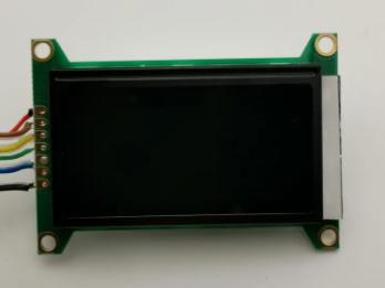 China Black 5V VA LCD Display Module 63x45mm with HT1621 Driver IC and 12 O'clock Viewing Angle for sale