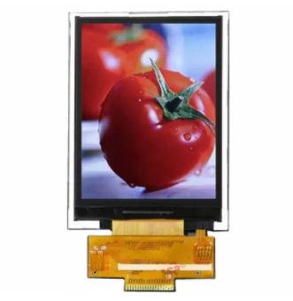 China 2.8 Inch TFT LCD Screen with Capacitive Touch Screen 320x240 Resolution and SPI/MCU Interface for Transmissive Display for sale