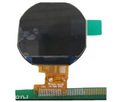 China 1.22 Inch Round TFT LCD Screen 240x240 Resolution 300 Nits for Smart Watch for sale