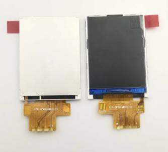 China Customized 2.4 Inch TFT LCD Screen 240x320 SPI Interface 18PIN FPC for Industrial Control for sale