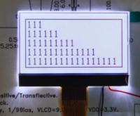 China 2.42 Inch 128x64 FSTN LCD Display Module 24PIN Interface 3.3V for Industrial Control and Smart Home for sale