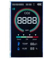 China VA LCD Screen 5V 4 Digit Seven Segment Display with 37PIN Connector for sale
