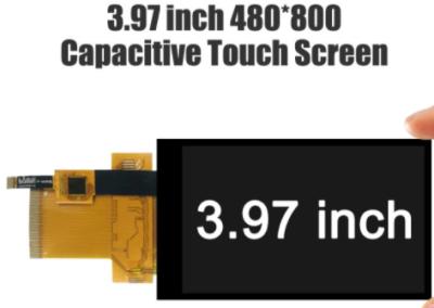China 3.97 Inch Sunlight Readable IPS TFT LCD Display 480x800 Resolution MCU 16Bit Interface for sale