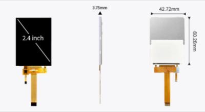 China 2.4 Inch IPS TFT LCD Display 240x320 SPI Interface 300 Nit Brightness for sale
