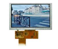 China 5 Inch TFT LCD Touch Screen 800x480 Resolution 24-bit RGB Resistive Touch with OTA7001AC Drive IC for sale