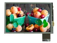 China 3.5 Inch 320x480 TFT LCD Display Module Resistive Touchscreen 290 cd/m² Brightness RGB Interface for sale