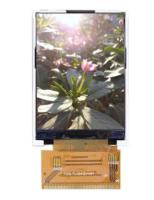 China 2.4 Inch TFT LCD Display 240x320 Resolution RGB Interface 60 Hz Refresh Rate for sale