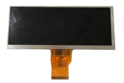 China 6.5 Inch TFT LCD Display 800x320 Resolution 24 RGB Interface Industrial Monitor for sale
