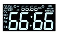 China Customized Size VA LCD Display with 2.8~5.0V Working Voltage and 6:00 O'clock Viewing Direction for sale