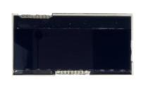 China 4.5V 7 Segment LCD Display with 6 O'clock Viewing Direction and Customizable Monochrome LCD Module for sale