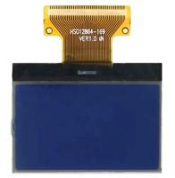 China FPC Interface 128x64 COG LCD Module with 5V Operating Voltage and Compact COG Packaging for sale
