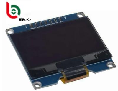 China 1.54 Inch 128x64 OLED Display Module SPI Interface White Monochrome Graphic Screen for sale