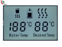 China Customized Dimensions 7 Segment LCD Display with 12 O'clock Viewing Angle and Transmissive LCD Technology for sale