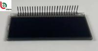 China Custom 7 Segment LCD Display Transmissive 2.8V to 5.0V Multiple Viewing Angles for sale